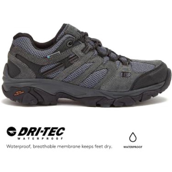 Hi-Tec | Shoes | Hitec Ravus Wp Low Waterproof Hiking Shoes For Men ...